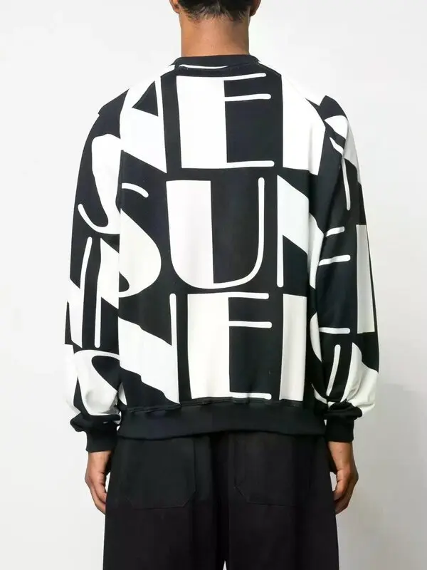 Sunnei Logo-print Long-sleeve Sweatshirt
