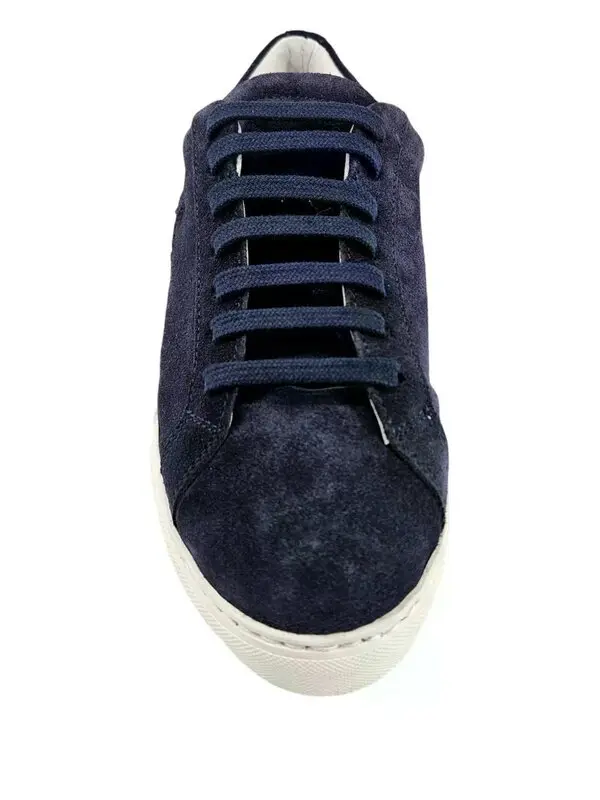 MADISON MAISON Sirius Star Suede Lace-up Sneakers - Blue