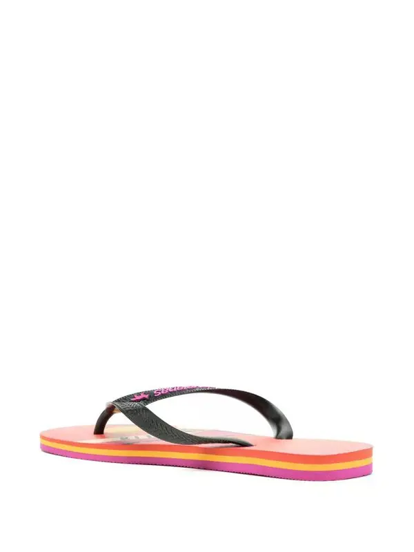 Maison Kitsuné X Havaianas Wave Print Flip Flops