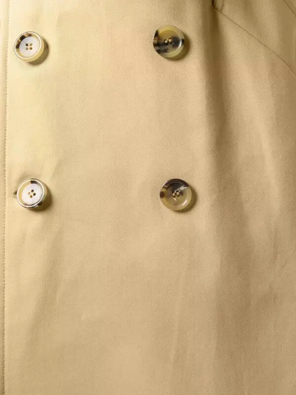 A.p.c. Greta Trench Coat In Sand Beige