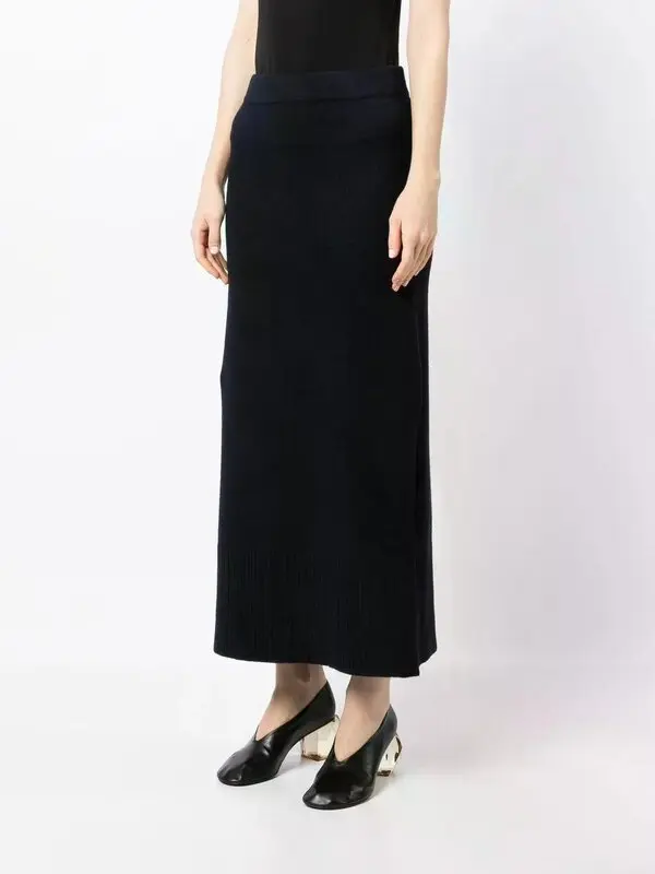 Altuzarra High-waisted Knitted Midi Skirt