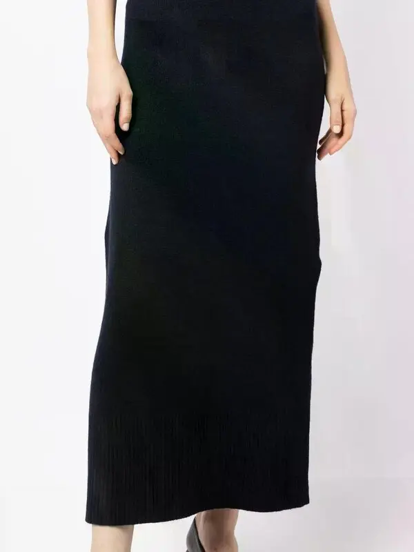 Altuzarra High-waisted Knitted Midi Skirt