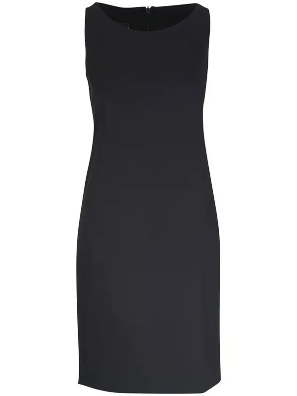 Akris Sheath Crepe Mini Dress