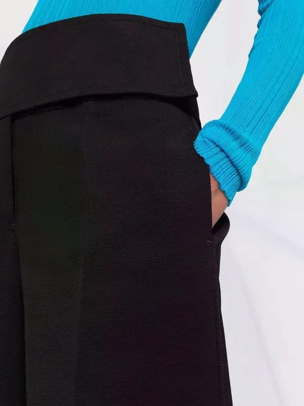 JIL SANDER High-waisted Wide-leg Trousers