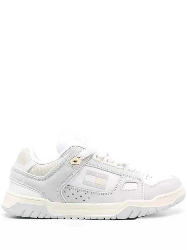 Tommy Hilfiger Skate Leather Sneakers - White