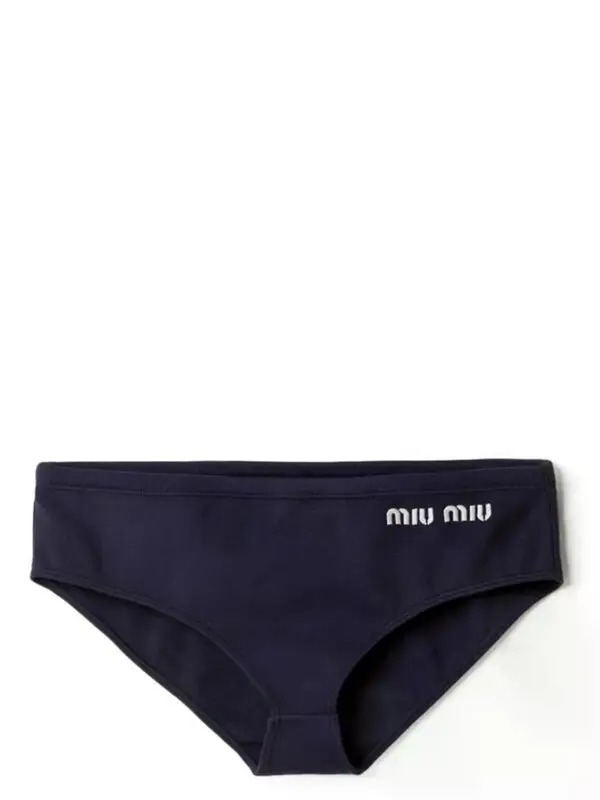 Miu Miu Bikini Bottoms - Blue