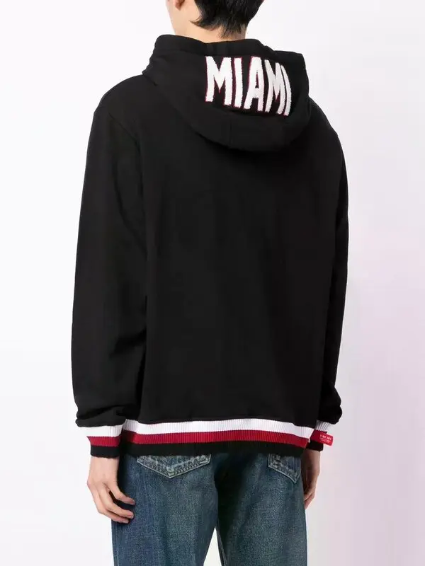 MOSTLY HEARD RARELY SEEN 8-BIT Miami Graphic-print Hoodie - Black