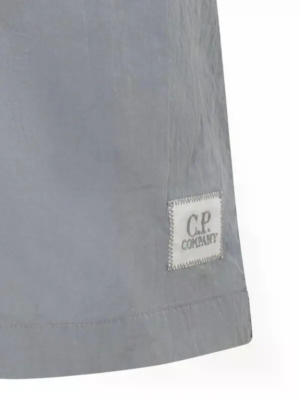 C.P. COMPANY Logo-patch Swim Shorts