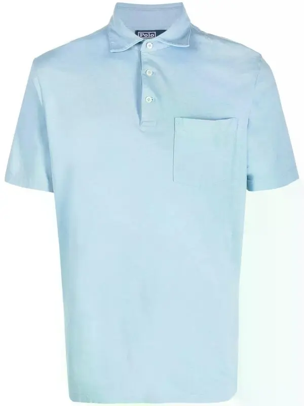 Polo Ralph Lauren Patch-pocket Polo Shirt - Blue