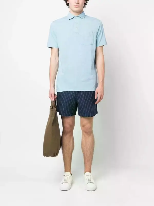 Polo Ralph Lauren Patch-pocket Polo Shirt - Blue