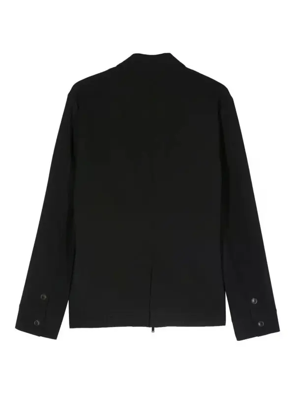 Emporio Armani Waffle-effect Zip-up Jacket