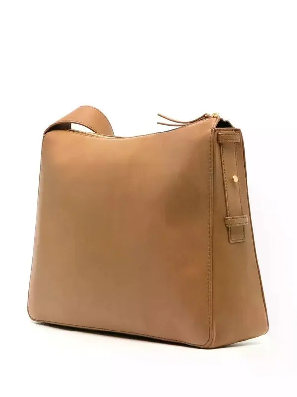 YU MEI Leather Tote Bag - Brown