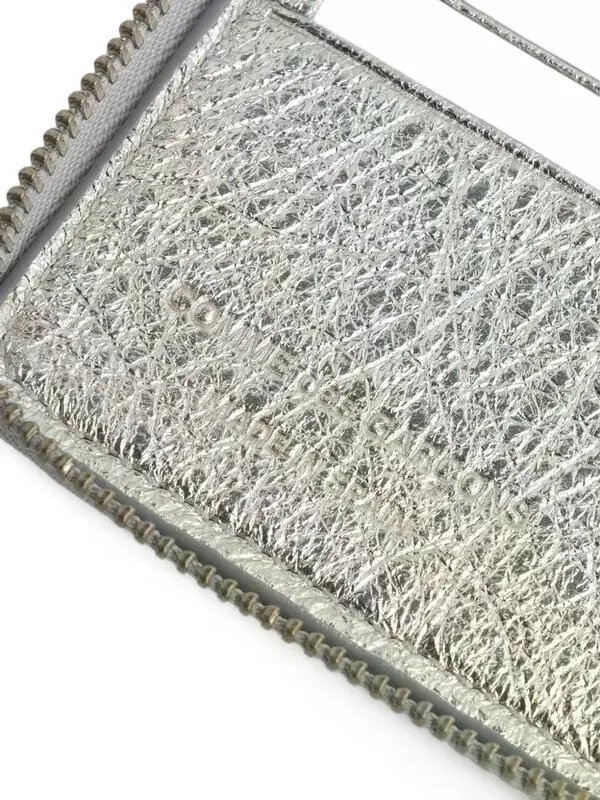 Comme Des Garçons Zip Wallet - Metallic