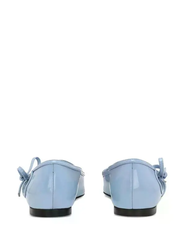 Dolce & Gabbana Patent Leather Ballerina Flats