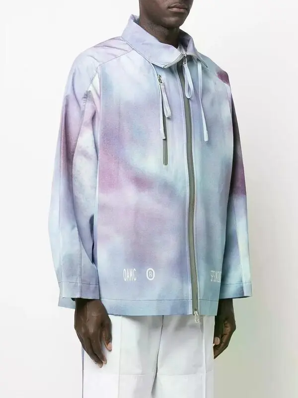 OAMC Tie-dye Zip-up Lightweight Jacket