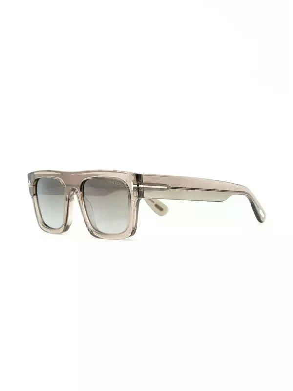 TOM FORD Transparent Square-frame Sunglasses
