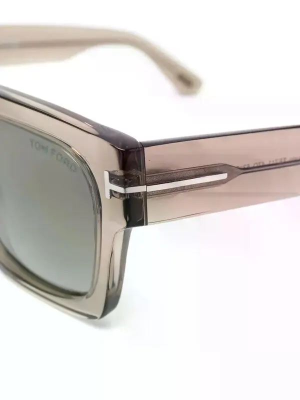 TOM FORD Transparent Square-frame Sunglasses