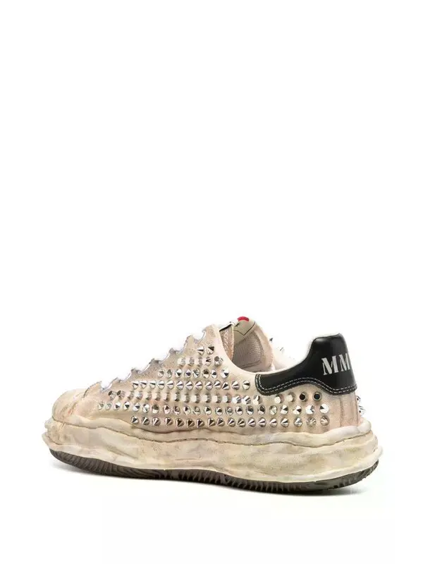 Mihara Yasuhiro Blakey Studded Sneakers - Pink