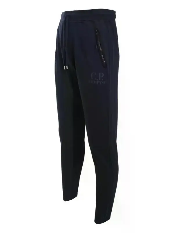 C.P. COMPANY Logo-print Track Pants - Blue