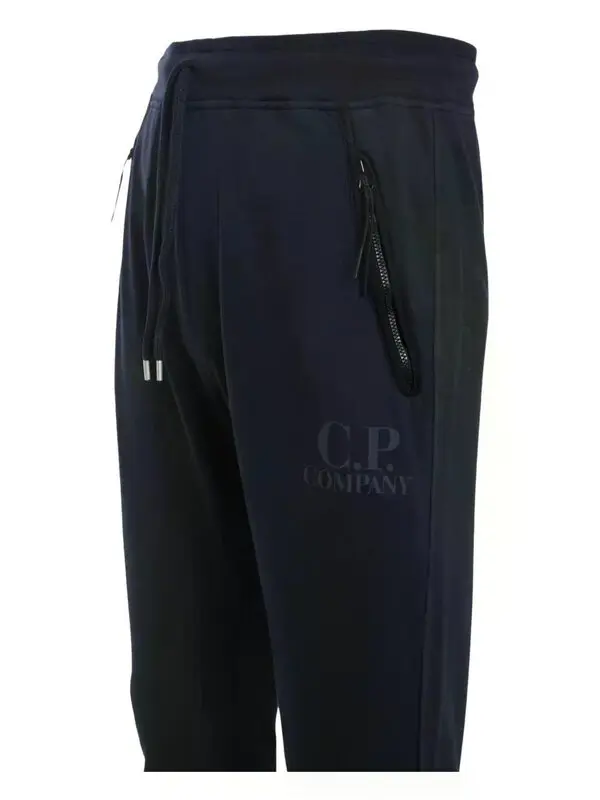 C.P. COMPANY Logo-print Track Pants - Blue