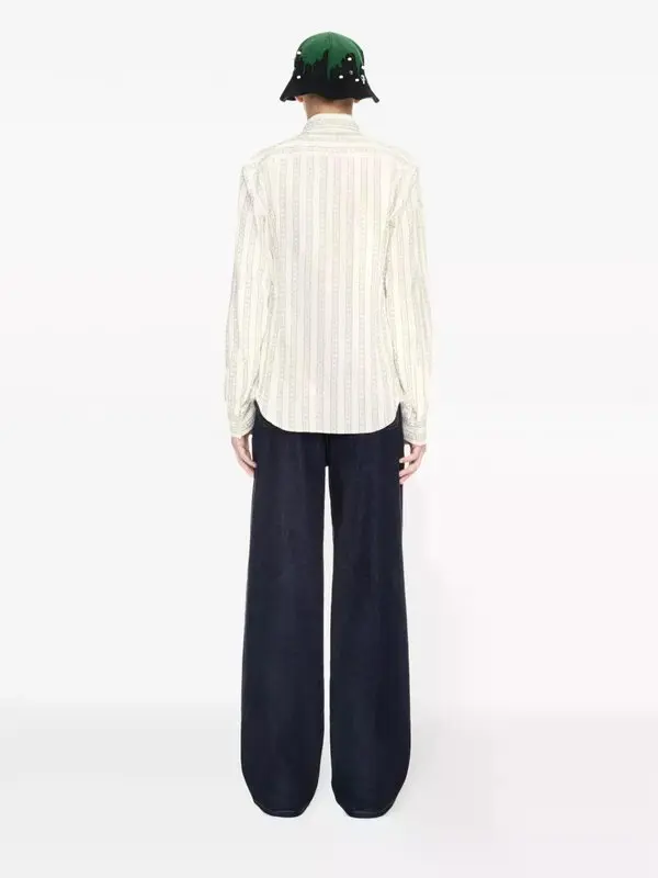 Off-White 90s Logo-appliqué Straight-leg Jeans
