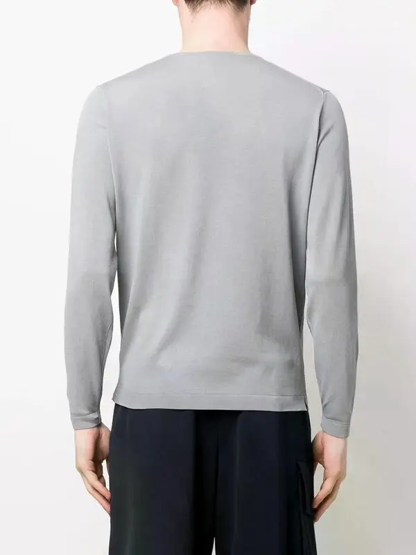 DELL'OGLIO Long Sleeve Cotton Jumper