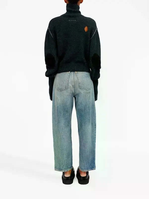MAISON MARGIELA Distressed High-neck Jumper