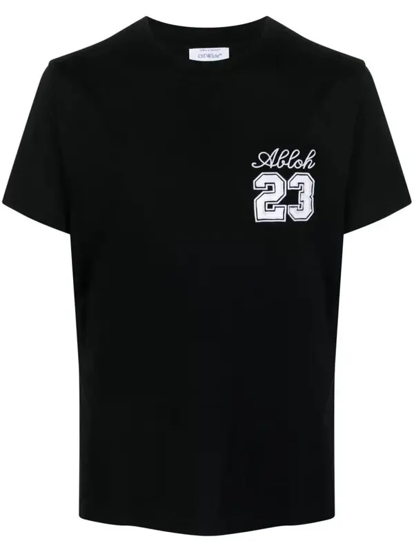 Off-White 23 Embroidered T-shirt