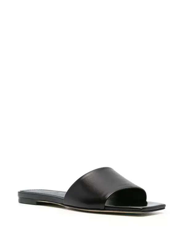 AeydĒ Anna Leather Sandals - Black