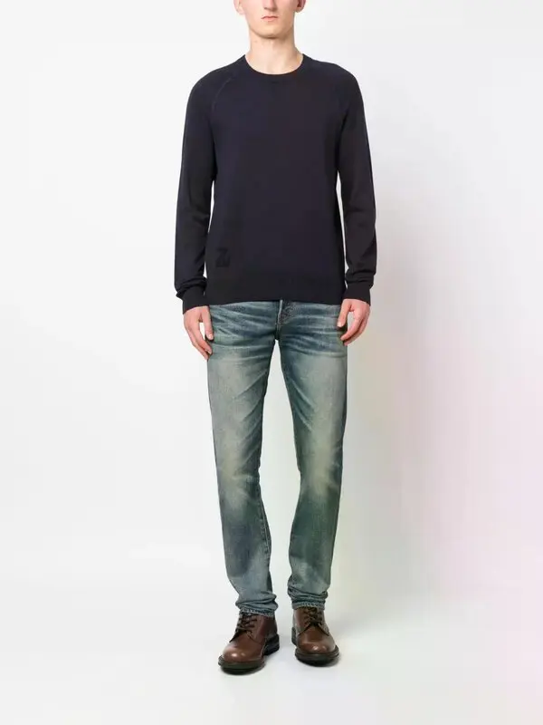 Zadig&Voltaire Thomaso Logo-intarsia Knitted Jumper