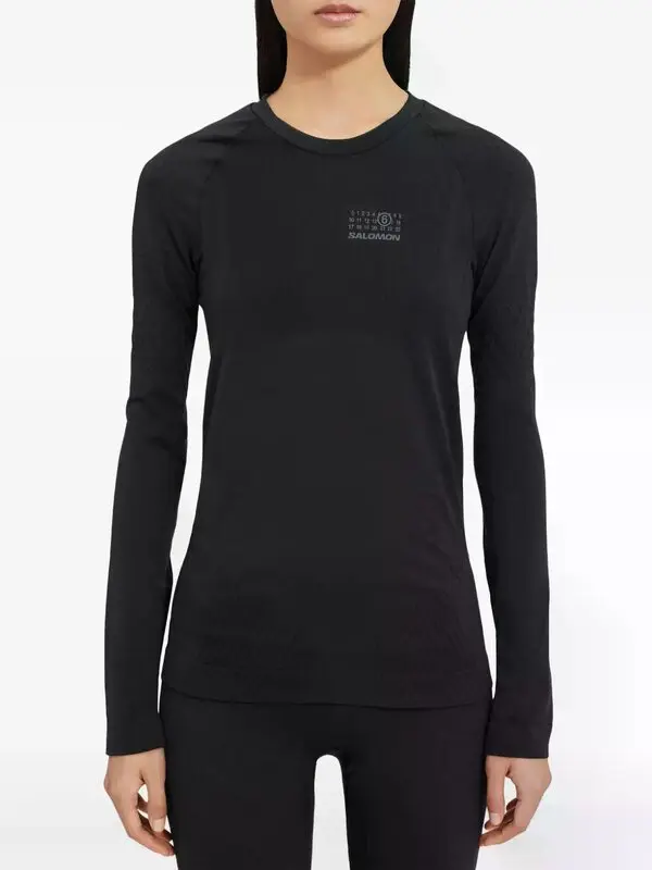 MM6 MAISON MARGIELA X SALOMON Long Sleeve Logo Top