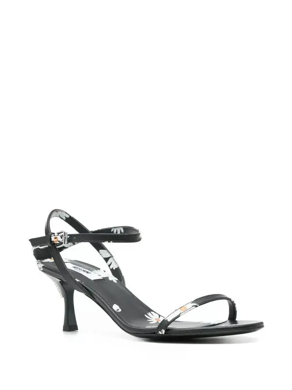 Moschino 55mm Floral-print Sandals