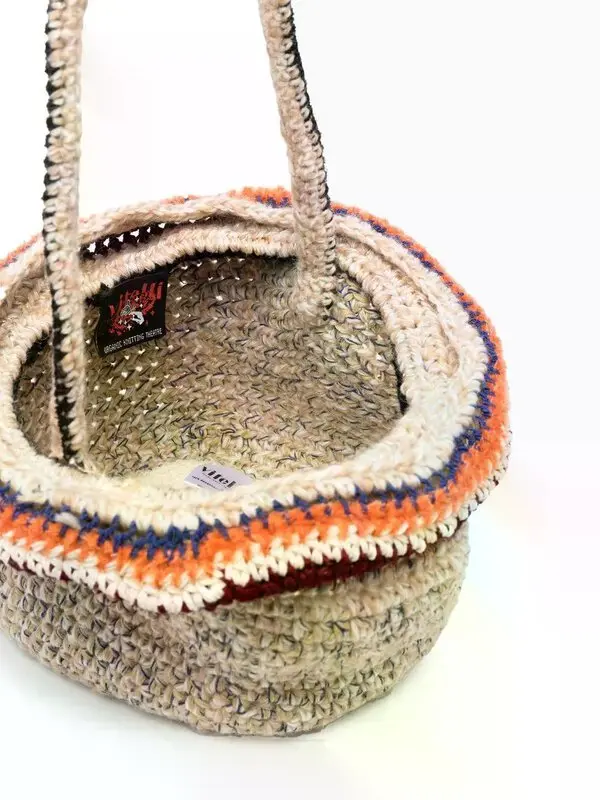 VITELLI Chunky Knit Wool Shoulder Bag