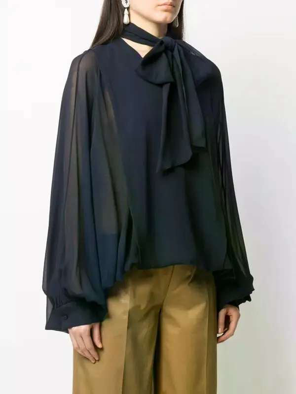 Valentino Garavani Pussy-bow Blouse