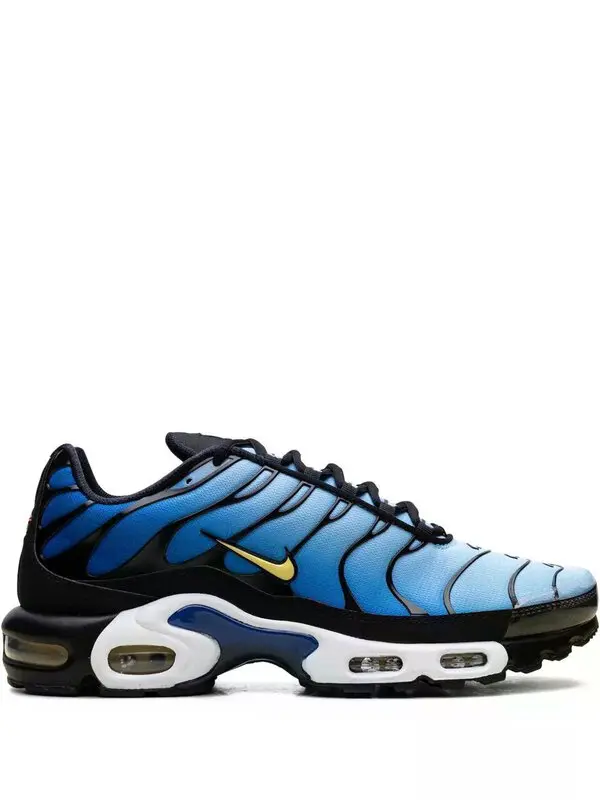 Nike Max Plus Og Hyper Blue Lace-up Sneakers - Black