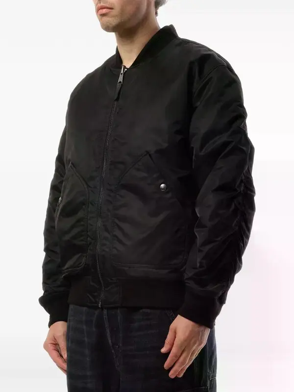 DIESEL® J-held Bomber Jacket - Black