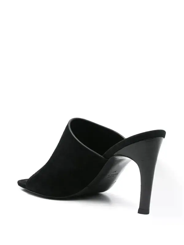 TOTEME 90mm Velour Mules