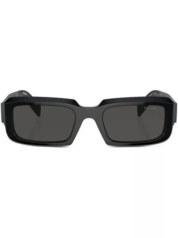 Prada Rectangle Frame Sunglasses - Black