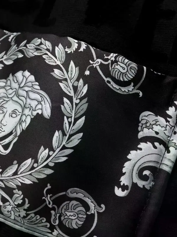 Versace I Love Baroque Bathrobe - Black