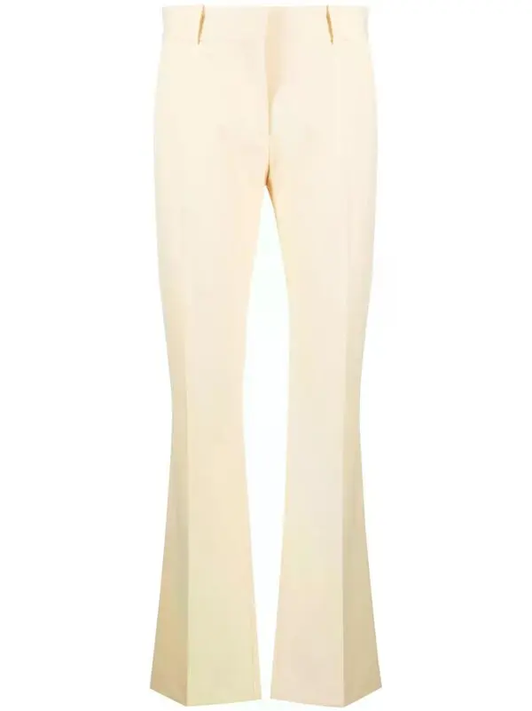 FRAME Le Mini Boot Flared Trousers - Yellow
