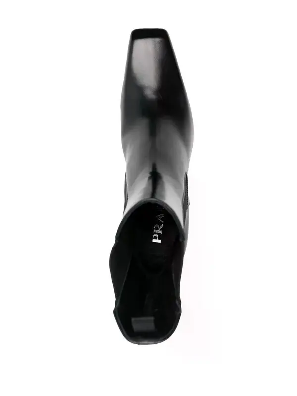 Prada Sculpted Heel Boots
