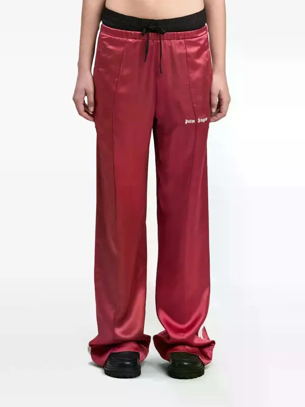 Palm Angels Logo Fluid Track Pants