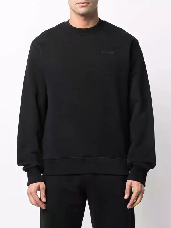 Off-White Diag Tab Crew-neck Sweatshirt