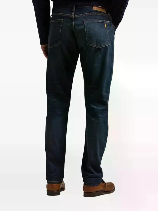 Polo Ralph Lauren Embroidered Pony Parkside Jeans - Blue