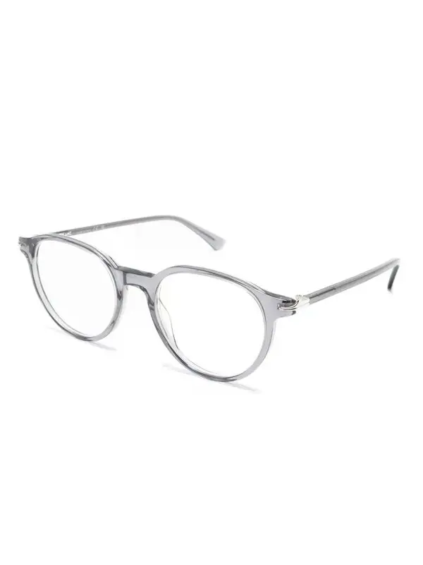 Montblanc Translucent Round Frame Eyeglasses