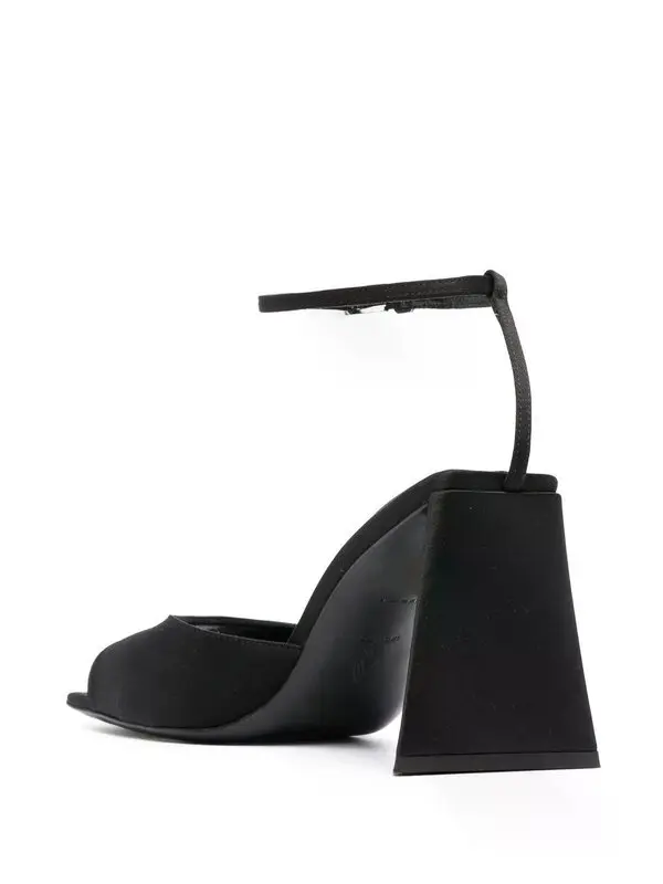 Attico Piper 85mm Satin Sandals