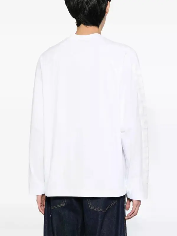 Jacquemus Le T-shirt Typo Long-sleeve Top
