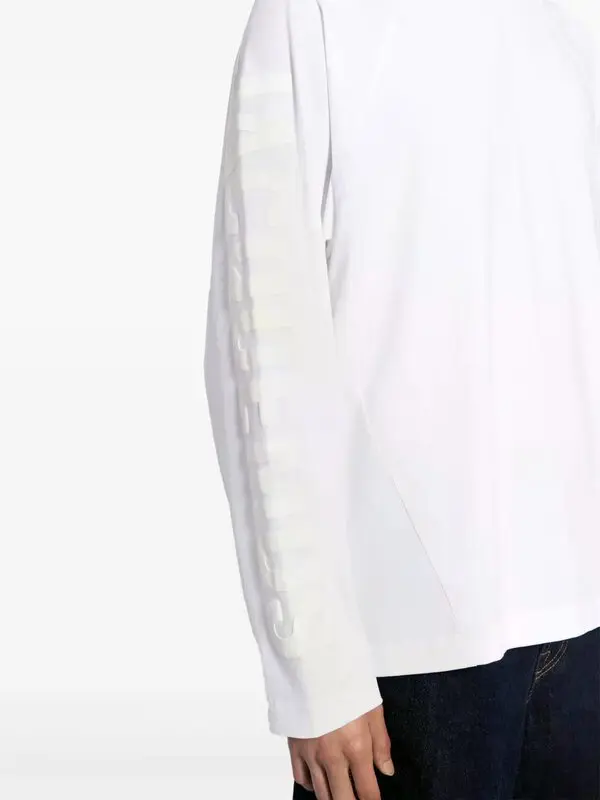 Jacquemus Le T-shirt Typo Long-sleeve Top