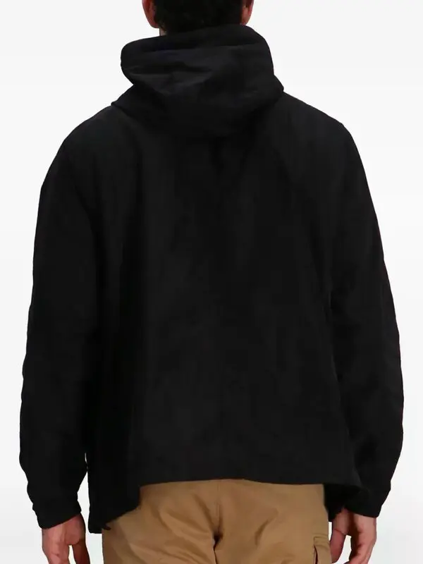 Dsquared2 Zip-up Hooded Jacket With Logo Print