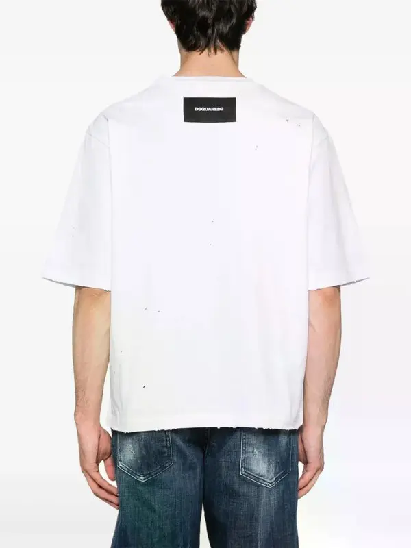 Dsquared2 Logo-patch T-shirt